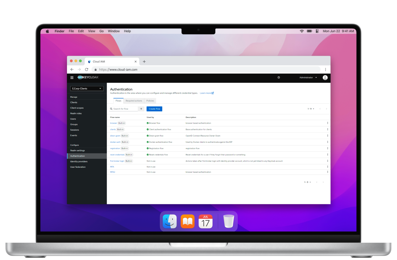 Cloud IAM - Keycloak Identity and Access Management as a Service